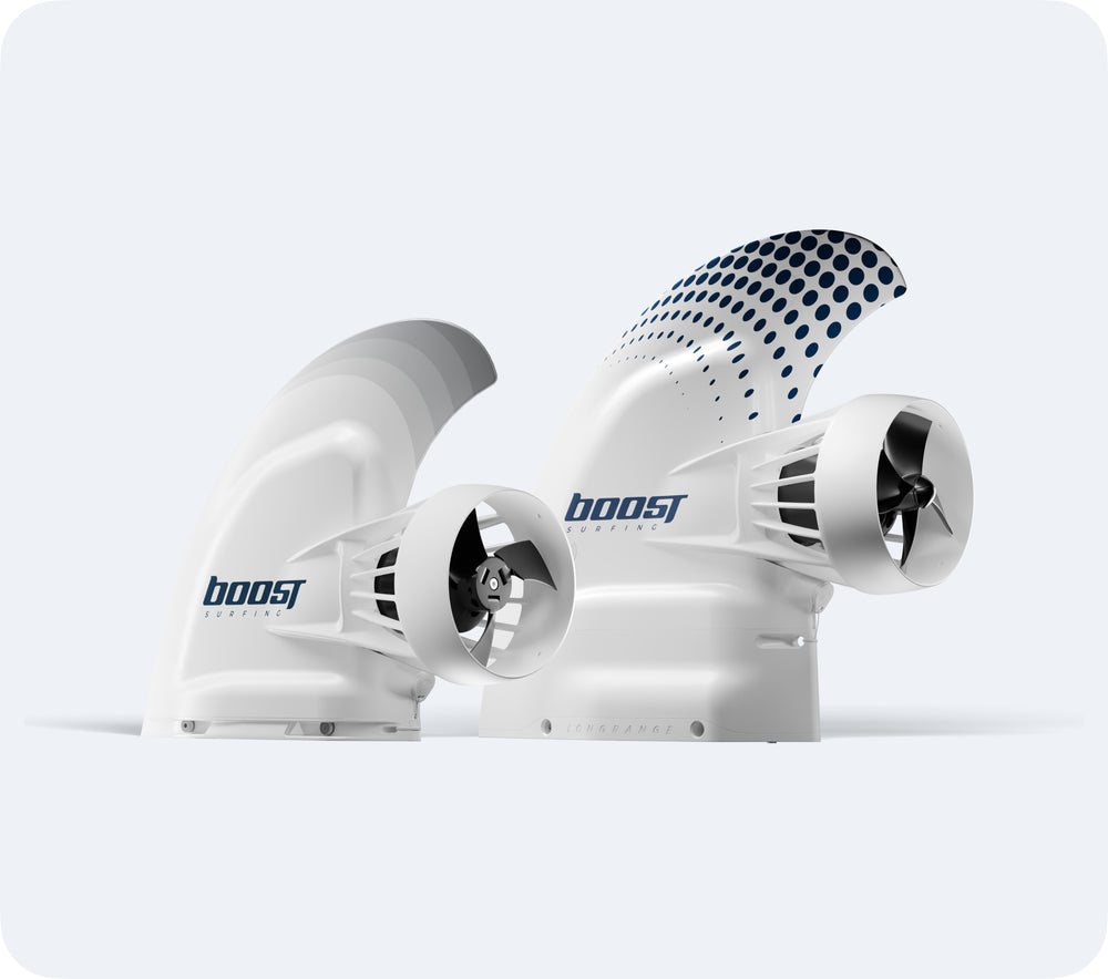 Boost Surfing Fin: Electric Motor for Surfboards, SUPs & Kayaks