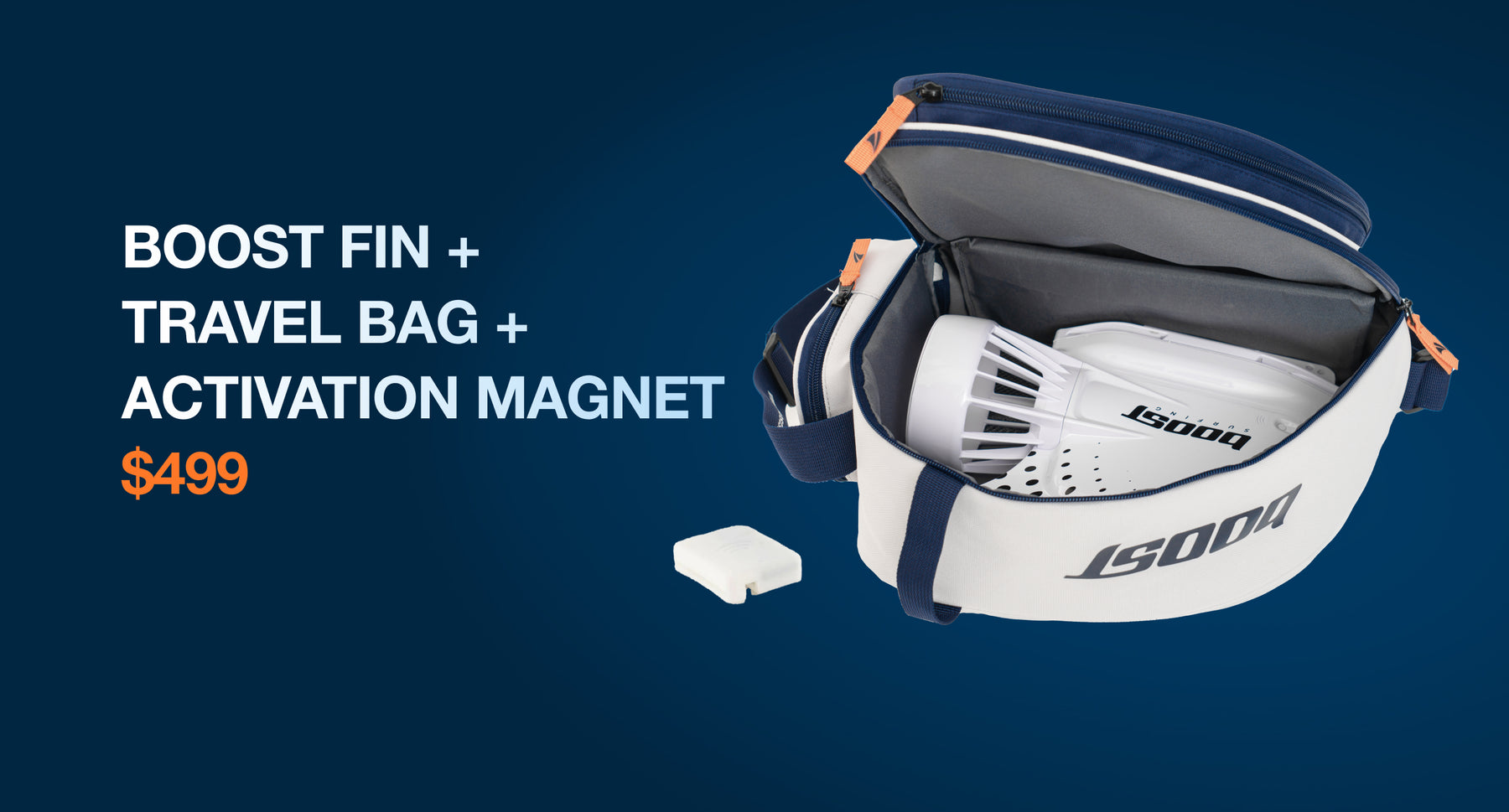 Boost Surfing Fin: Electric Motor for Surfboards, SUPs & Kayaks