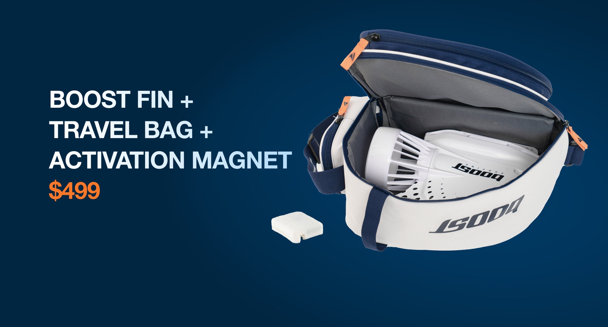 Boost Surfing Fin: Electric Motor for Surfboards, SUPs & Kayaks