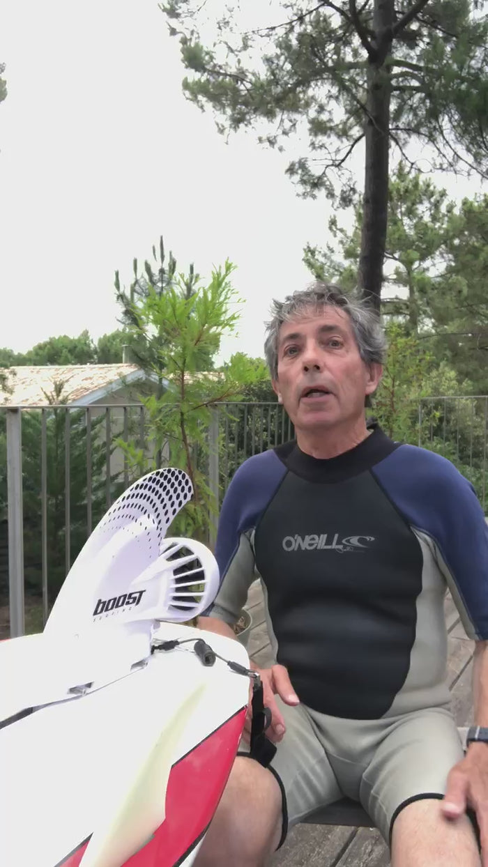 Boost Fin Plus -The first electric fin with a folding propeller ...